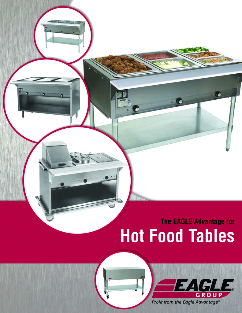 Eagle Hot Food Tables | HRI, Inc.