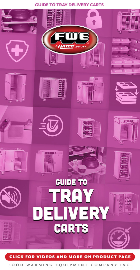 FWE Tray Delivery Carts | HRI, Inc.