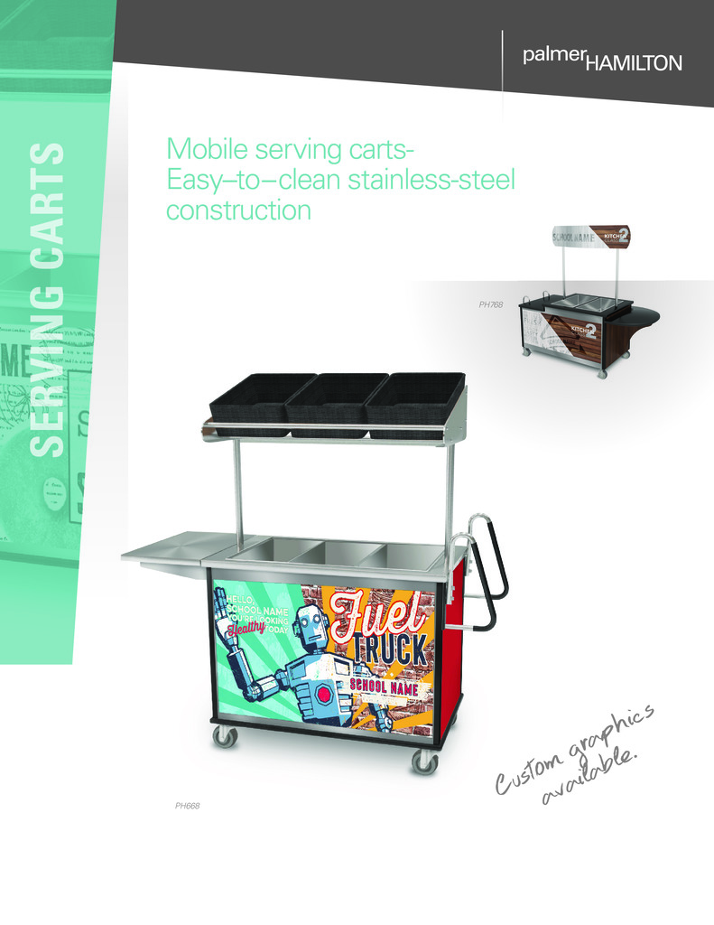 Palmer Hamilton Serving Carts | HRI, Inc.